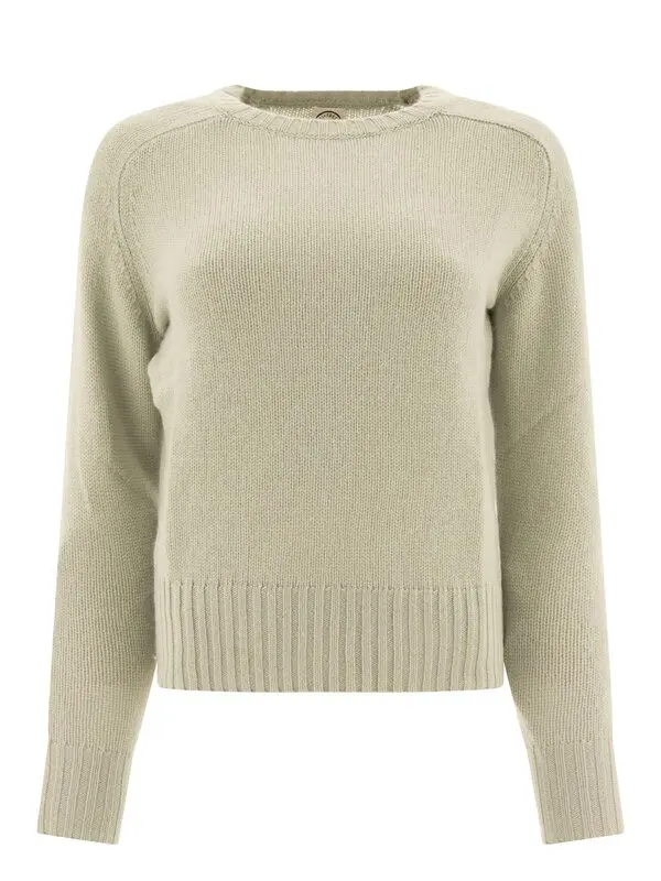 INES DE LA FRESSANGE PARIS Arthur Sweater Fine Knit Wool & Cashmere - Green