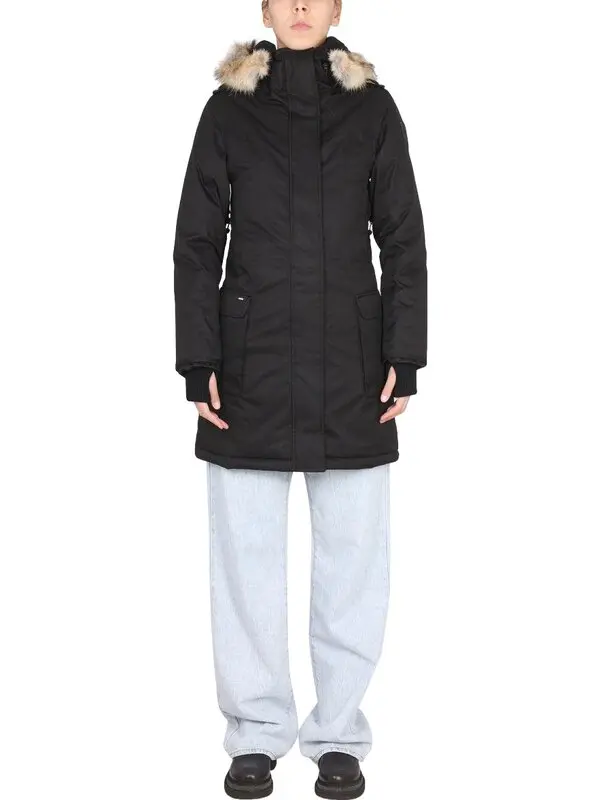 NOBIS Hooded Parka Coat - Black