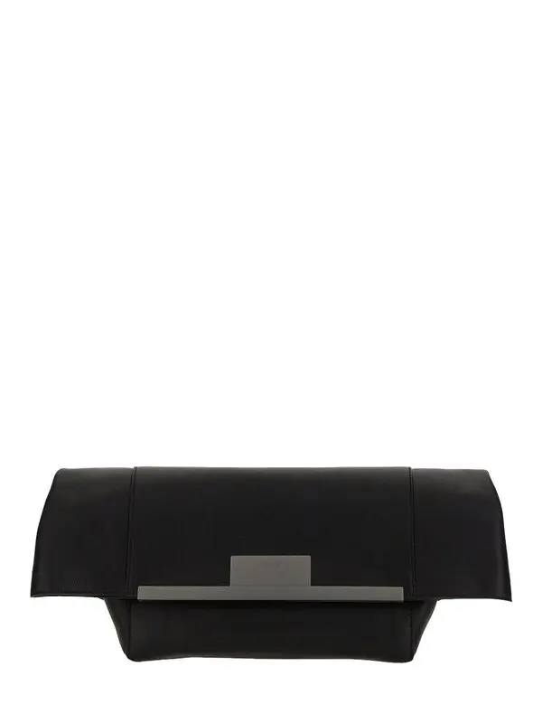 Max Mara Medium Pasticcino Bag In Sheepskin - Black