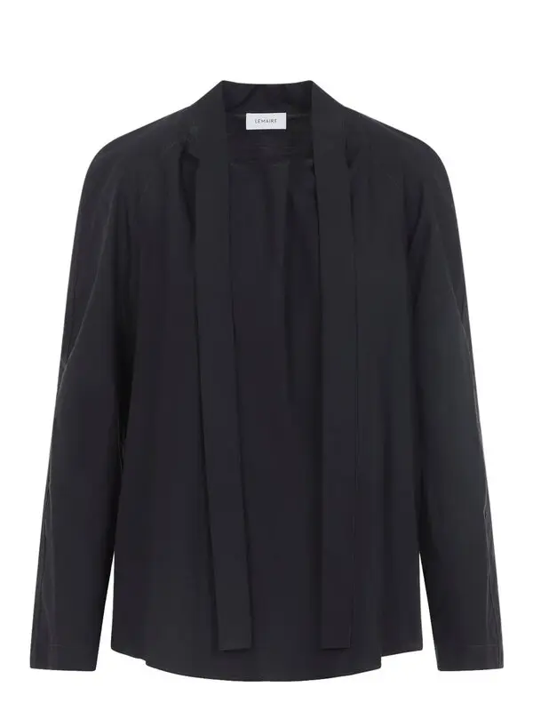LEMAIRE Ascot Blouse - Blue