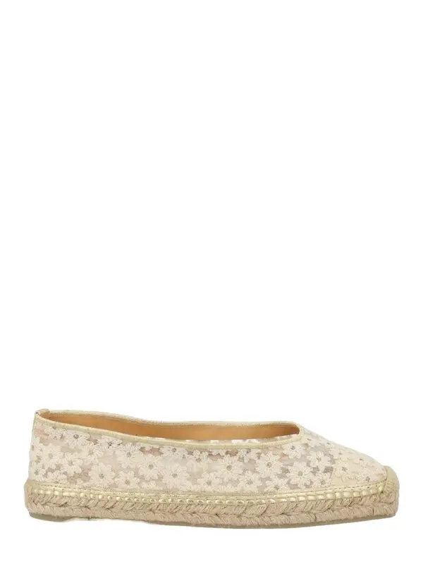 CastaÑer Classic Espadrille Flats - Beige