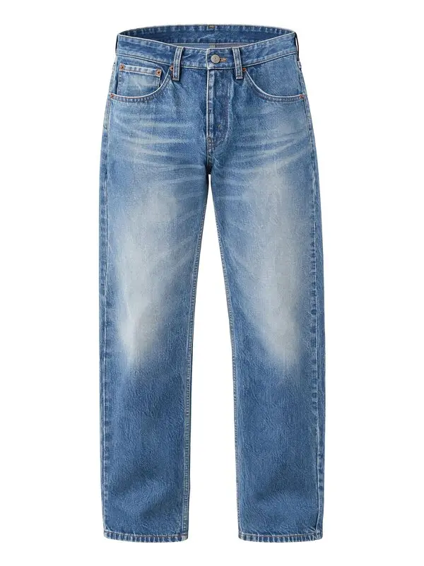 MAISON MARGIELA Straight-leg Jeans In Faded Wash - Medium Blue