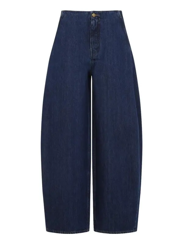 JIL SANDER Wide Leg Jeans - Blue