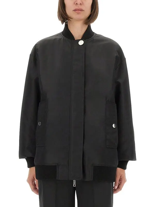 Sportmax Zebu Bomber Jacket - Black