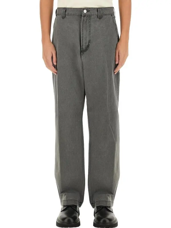 Obey Big Time Carpenter Pants Regular Fit - Black