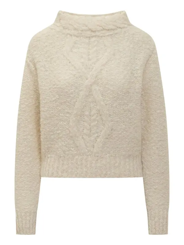 Isabel Marant Étoile Cozy Alpaca Blend Pullover - Ecru