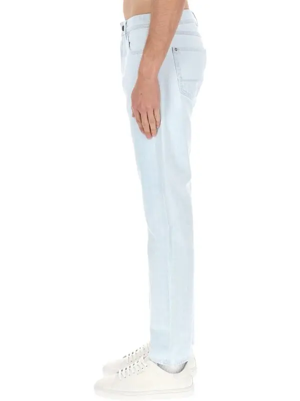 Stone Island Cotton Slim-fit Jeans - Blue