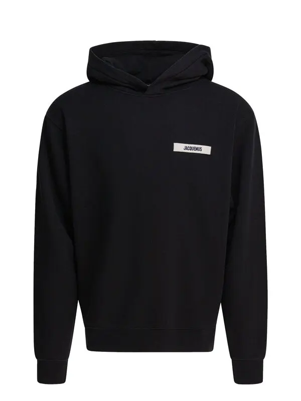 Jacquemus Classic Grit Hoodie - Black