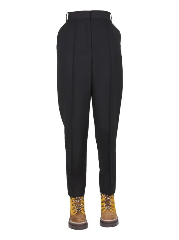 Tory Burch English Mohair Trousers - Black