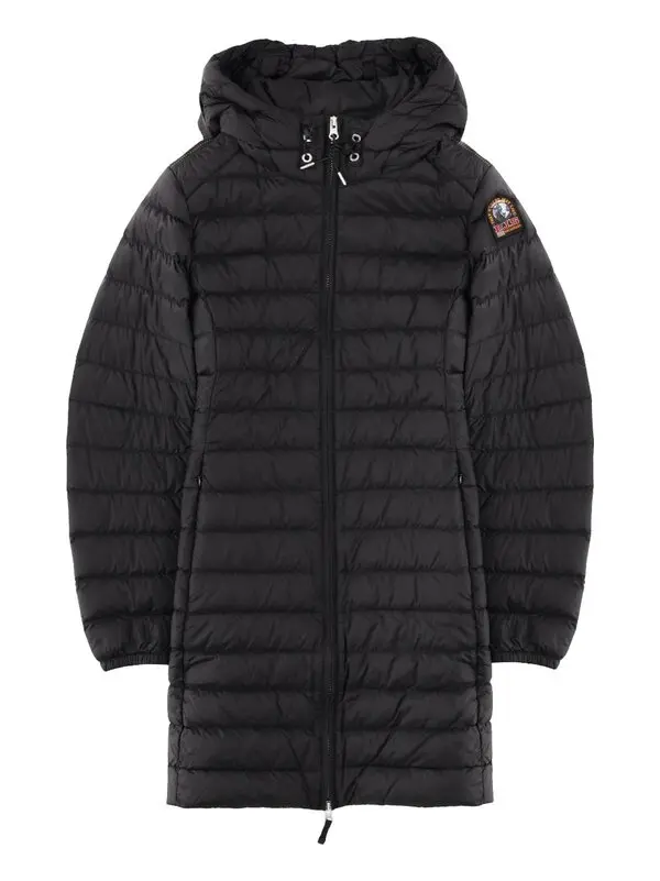 PARAJUMPERS High-neck Quilted Zip-up Jacket - Black