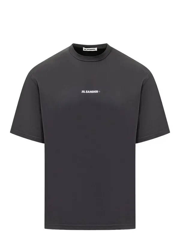 JIL SANDER Classic Logo T-shirt - Nero