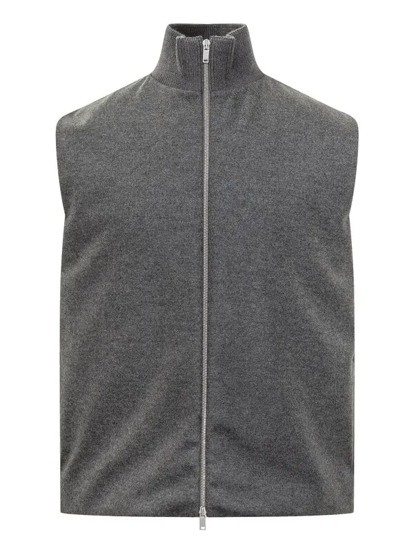JIL SANDER Wool Zip Gilet Fall/winter 2025 - 032