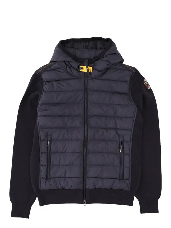 PARAJUMPERS Hybrid Hooded Puffer Jacket - Grey