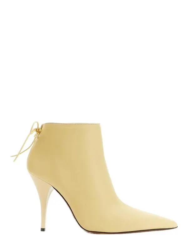 NEOUS 95mm Pointed-toe Ankle Boots - Ivory