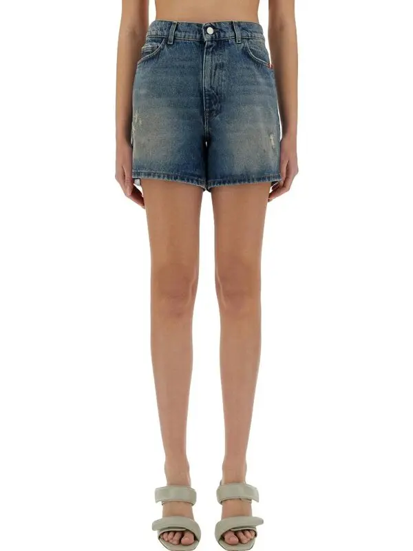 AMISH SUPPLIES Jenny Mini Shorts - Denim