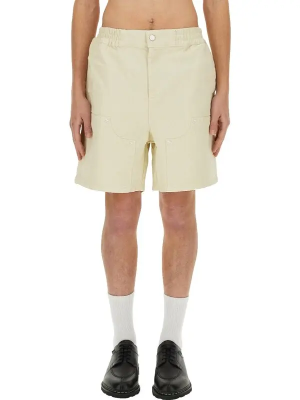 3.PARADIS Twill Shorts - Beige
