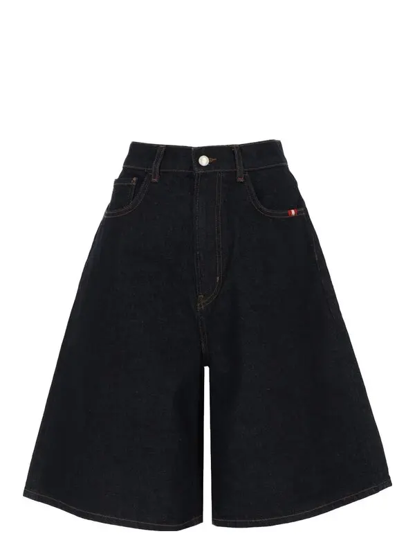 AMISH SUPPLIES Wide Leg Shorts - Denim