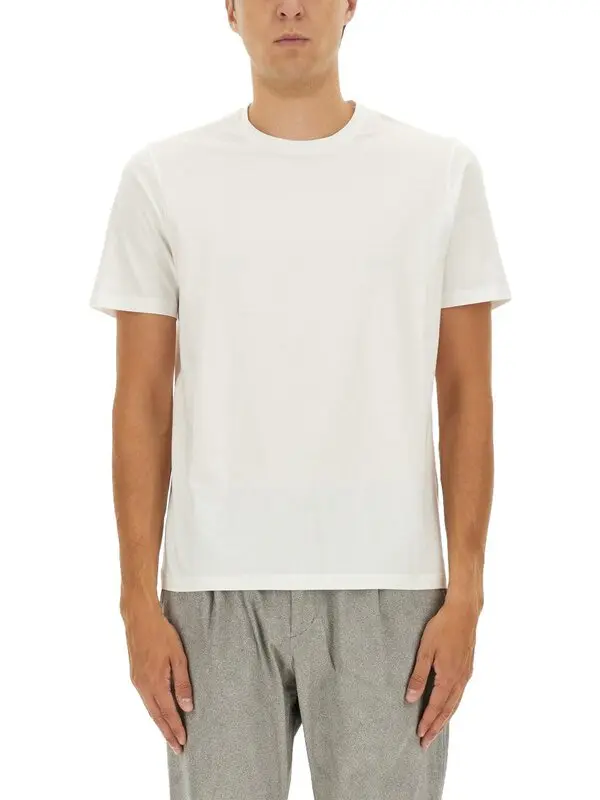 Herno Cotton Stretch Crewneck T-shirt - White