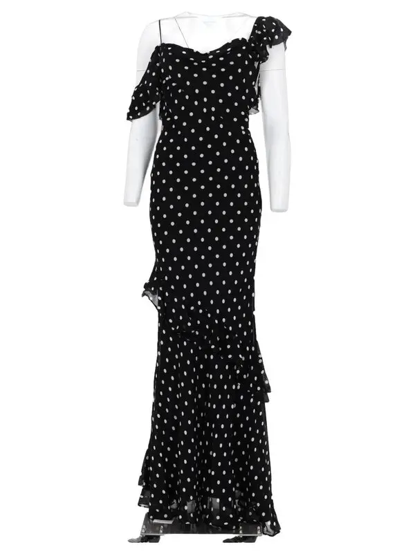 SELF-PORTRAIT Sleeveless Mini Dress With Eyelet Detailing - Black