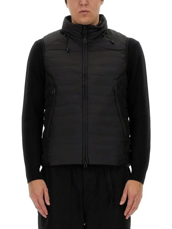 JG1 Zip-up Sleeveless Gilet - Black