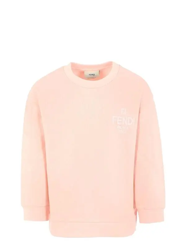 Fendi Girls' Wide Leg Pants - Multicolour