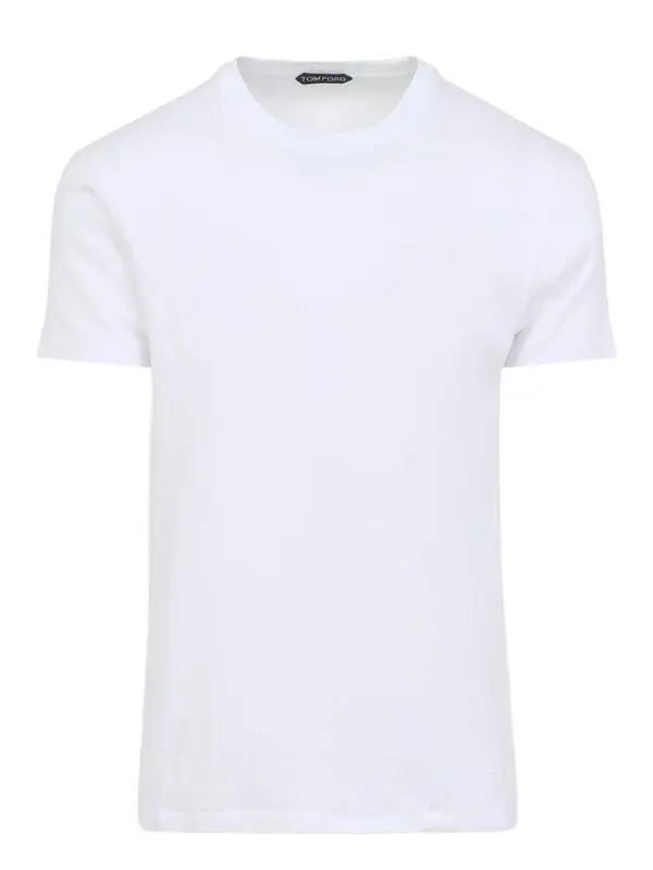 TOM FORD Classic Fit T-shirt For - White