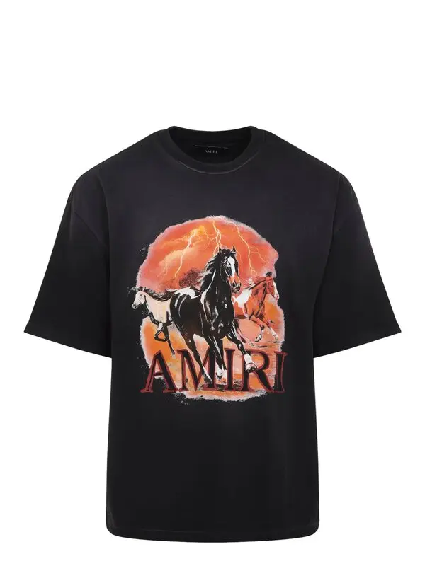 Amiri Plains Graphic T-shirt - Black