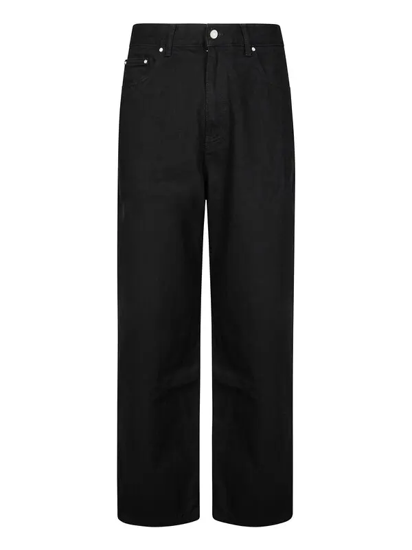 ARTE Circle Logo Mini Fit Pocket Pants - Nero