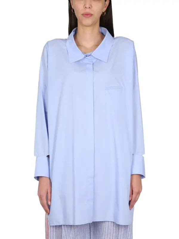 MAISON JEJIA Antoine Mini Shirt - Azure