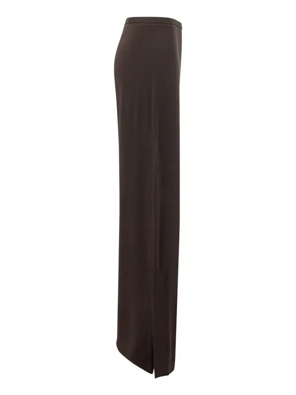 Alberta Ferretti Wide-leg Trousers - Marrone