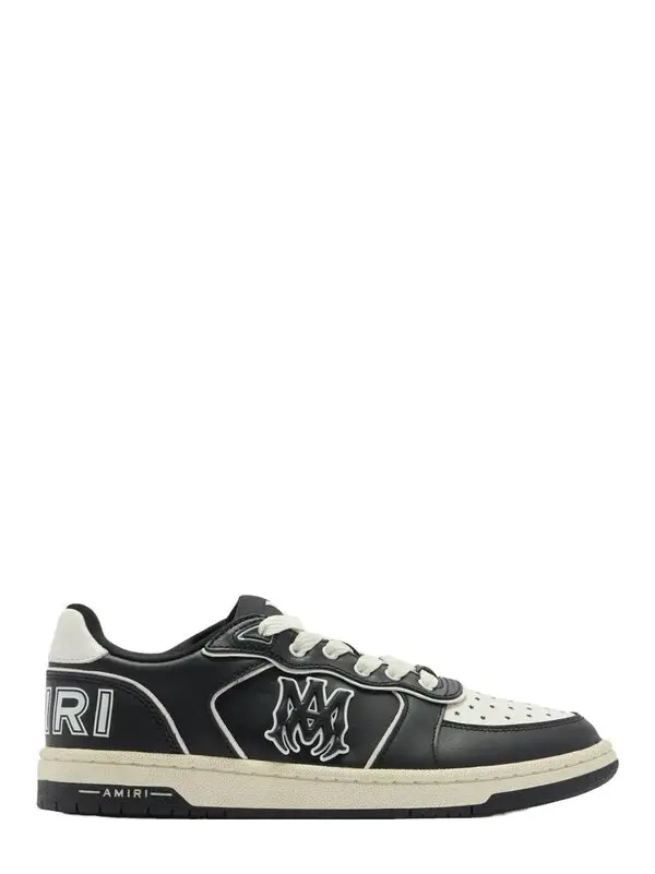 Amiri Logo Detail Sneakers - Black