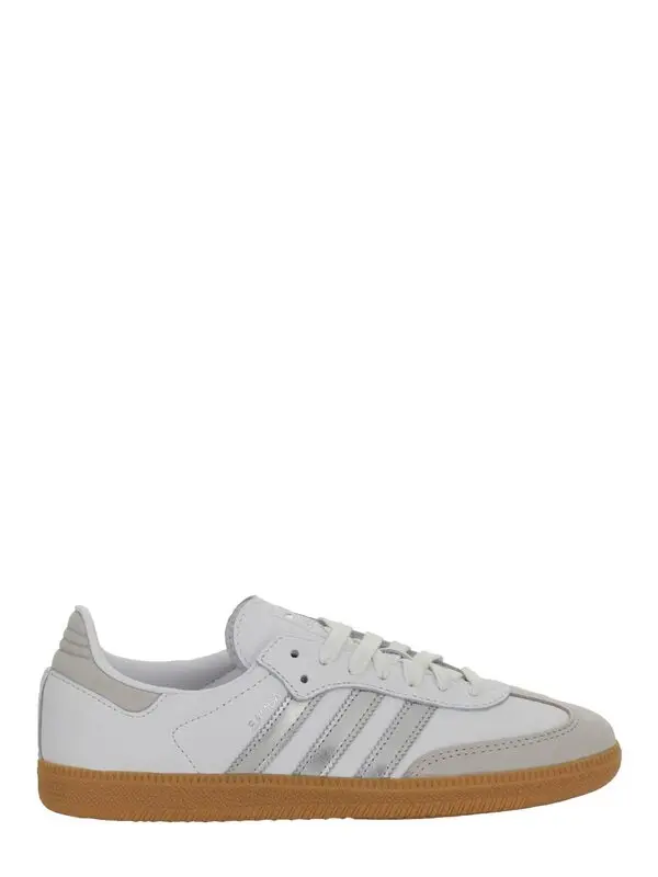 ADIDAS ORIGINALS Leather Samba Sneakers - White