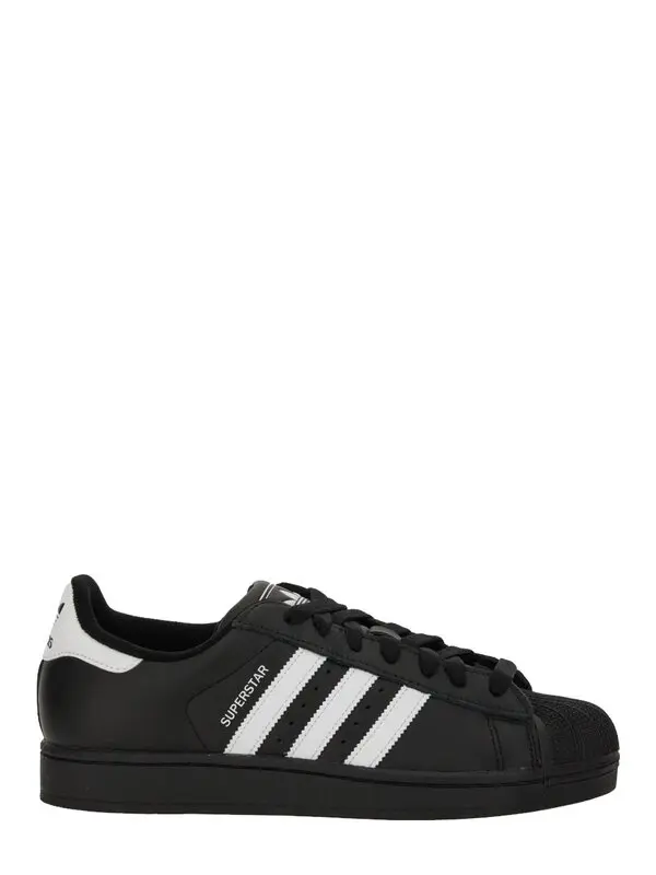 ADIDAS ORIGINALS Leather Superstar Sneakers - Black