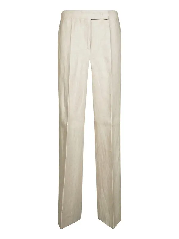 MAX MARA SFILATA Palazzo Trousers - Marrone