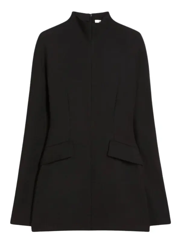 Sportmax Tefrite Long Sleeve Jersey Minidress - Black