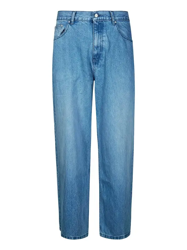 ARTE Circle Logo Pocket Pants Ss26 - Blu