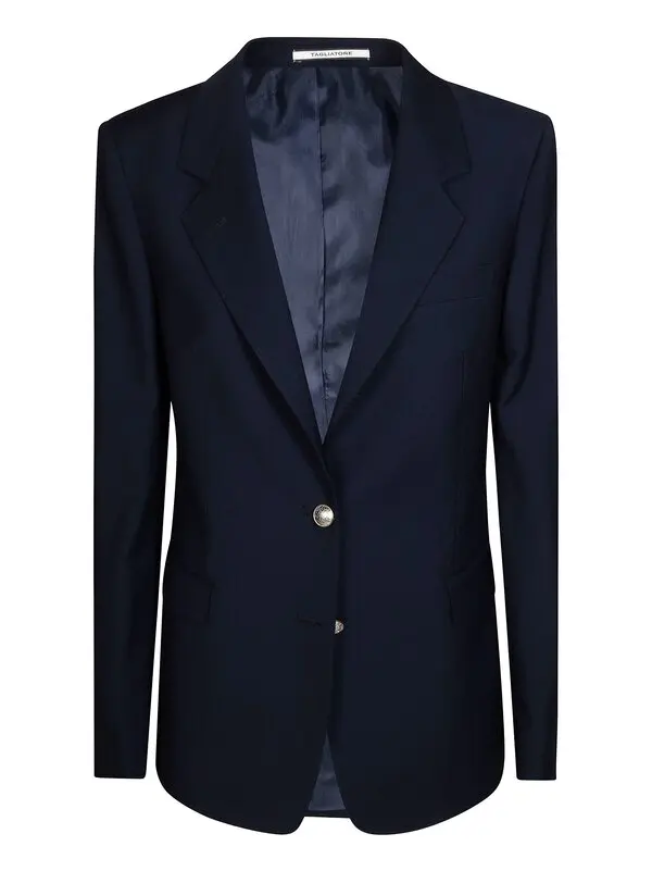 Tagliatore J Parigi Single-breasted Tailored Blazer - Blu