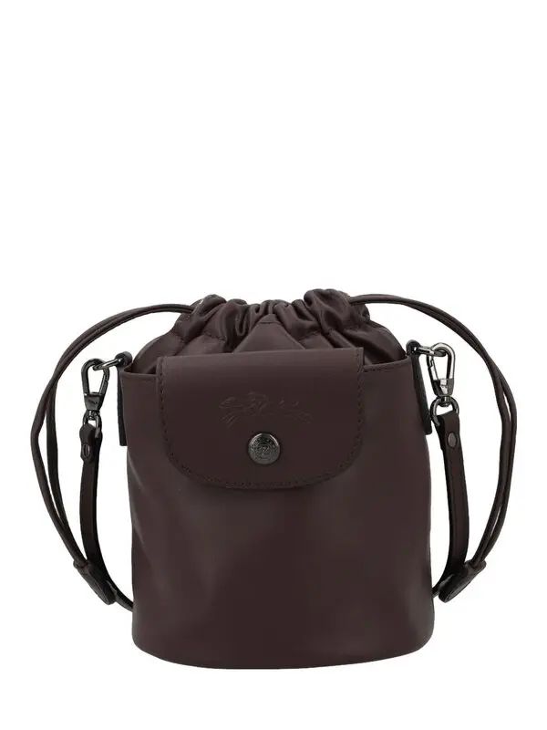 Longchamp Mini Bucket Crossbody Bag - Brown