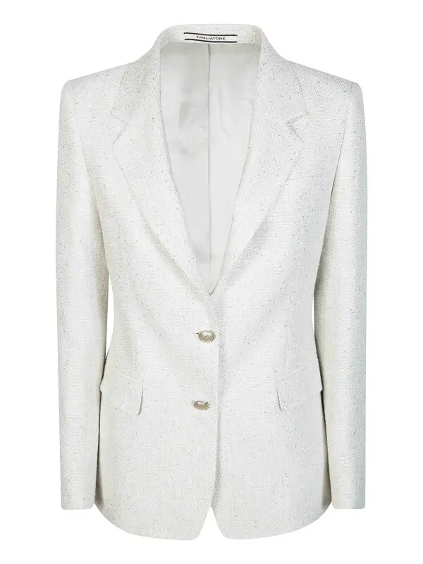 Tagliatore Parigi Double-breasted Virgin Wool Blazer - Grigio