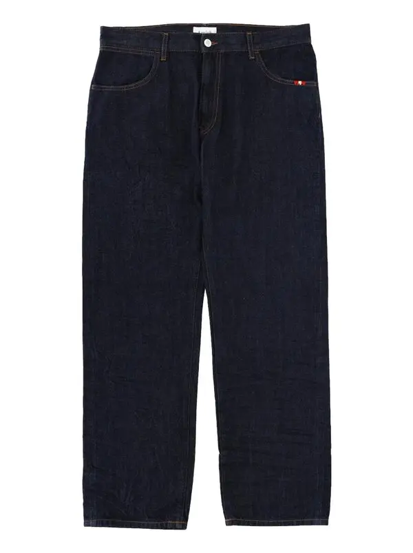 AMISH SUPPLIES Classic Dark Wash Jeans - Denim