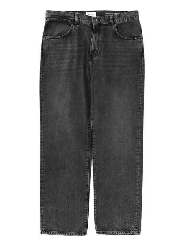AMISH SUPPLIES Classic Straight Leg Jeans - Black