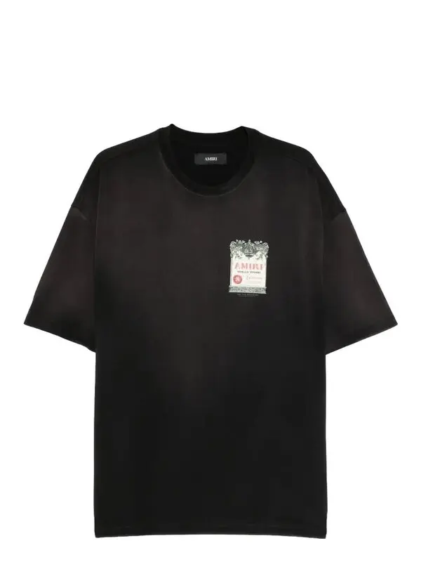 Amiri Stamp T-shirt - Black