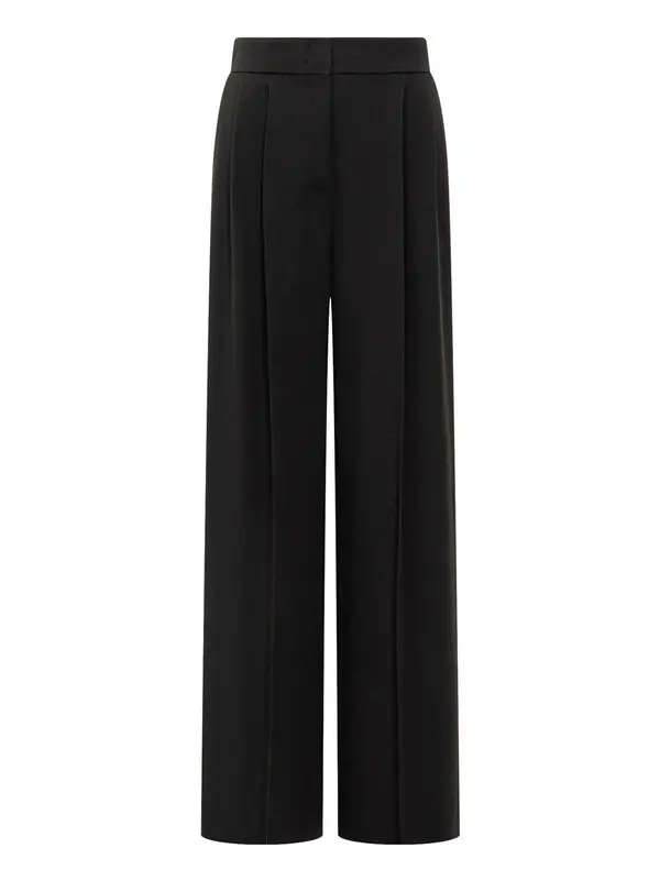 Alberta Ferretti Tailored Tapered Trousers - Nero