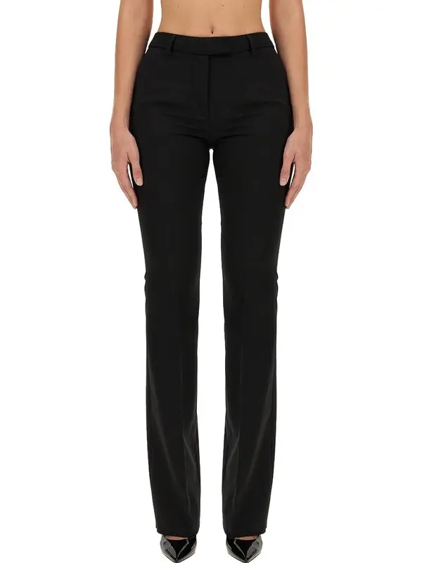 THELATEST Skinny Fit Tailored Trousers - Black