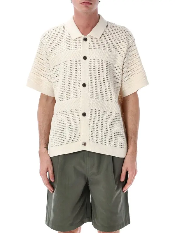 Obey Regular Fit Knit Shirt - Unbleached