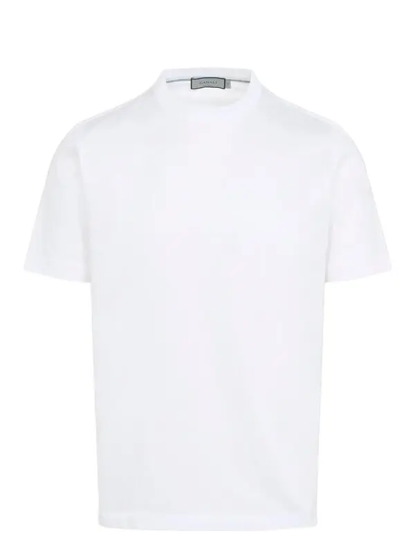 Canali Crew-neck T-shirt - White