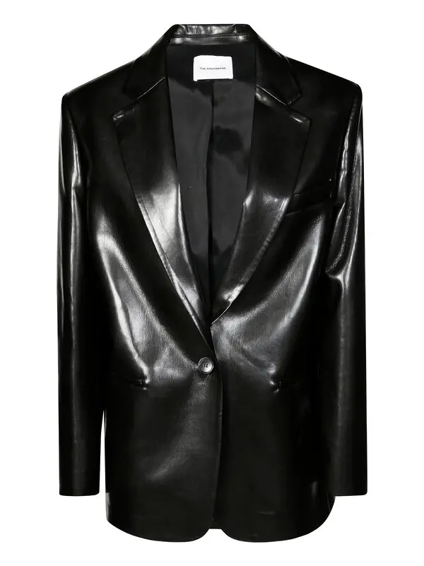 Andamane Single-button Blazer - Nero