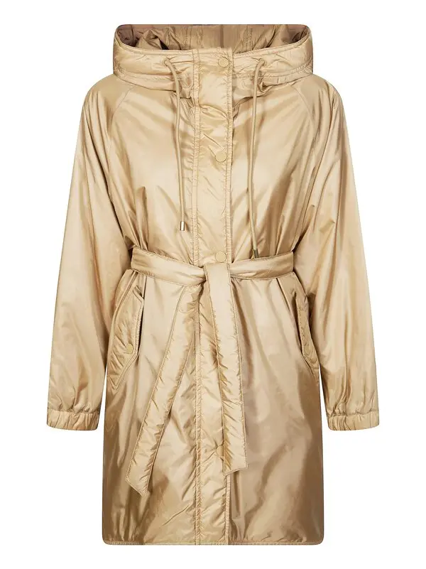 Max Mara Reversible Long Vest - Marrone