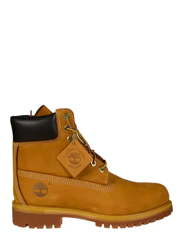 Timberland Premium 6-inch Waterproof Lace-up Boots - Beige