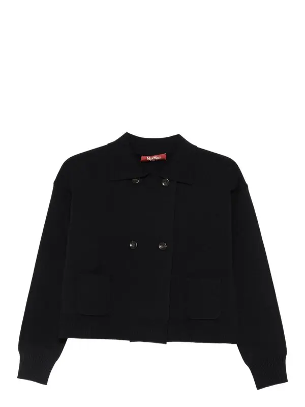 Max Mara Button-up Cardigan - Navy